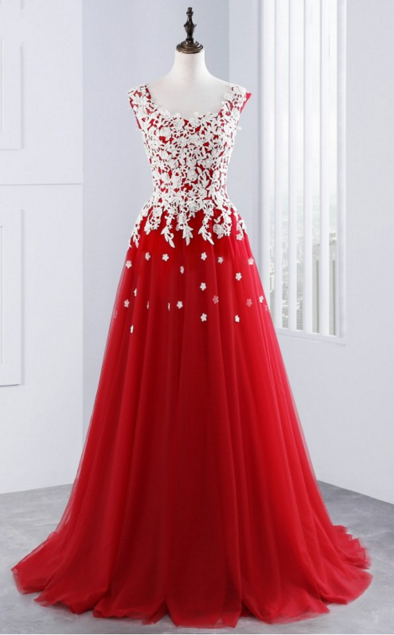 Prom Dresses 2018,sexy Tulle Long Prom Dresses on Luulla